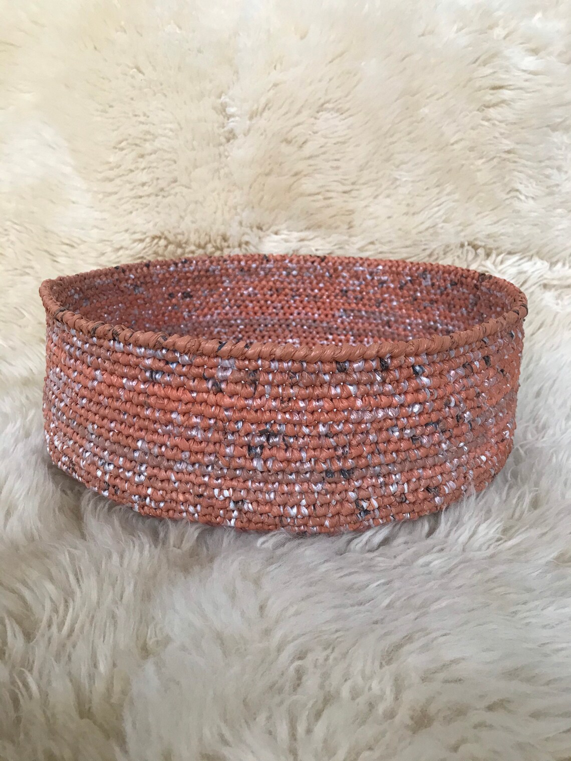Extra Large Baskets Made of Recycled Plastic Bags | Etsy