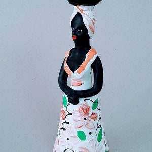 Clay Statue, Brazilian Doll, Ceramic Statue, Brazilian Home Decor - Etsy