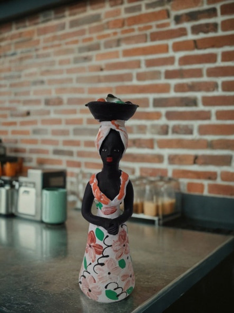 Clay Statue, Brazilian Doll, Ceramic Statue, Brazilian Home Decor - Etsy