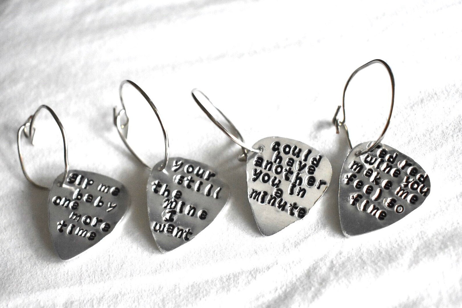 Wine Charms Hand Stamped With Funny Sayings, Music Puns or Funny Wine ...