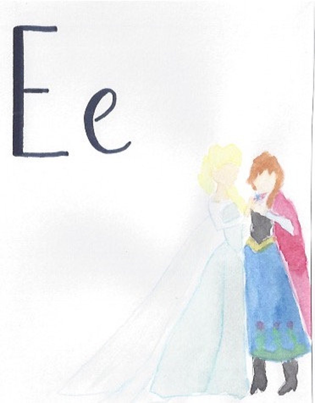 Princess ABC Alphabet Cards for Learning- Printable Download ...