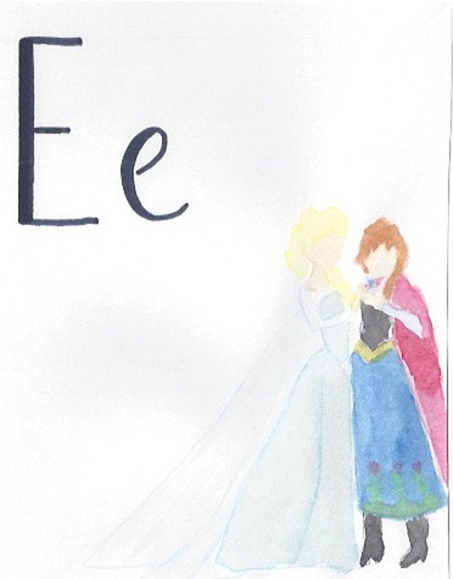 Princess ABC Alphabet Cards for Learning Printable Download ...