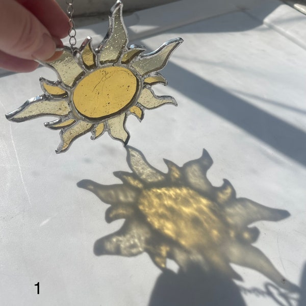 Stained Glass Sun - Etsy