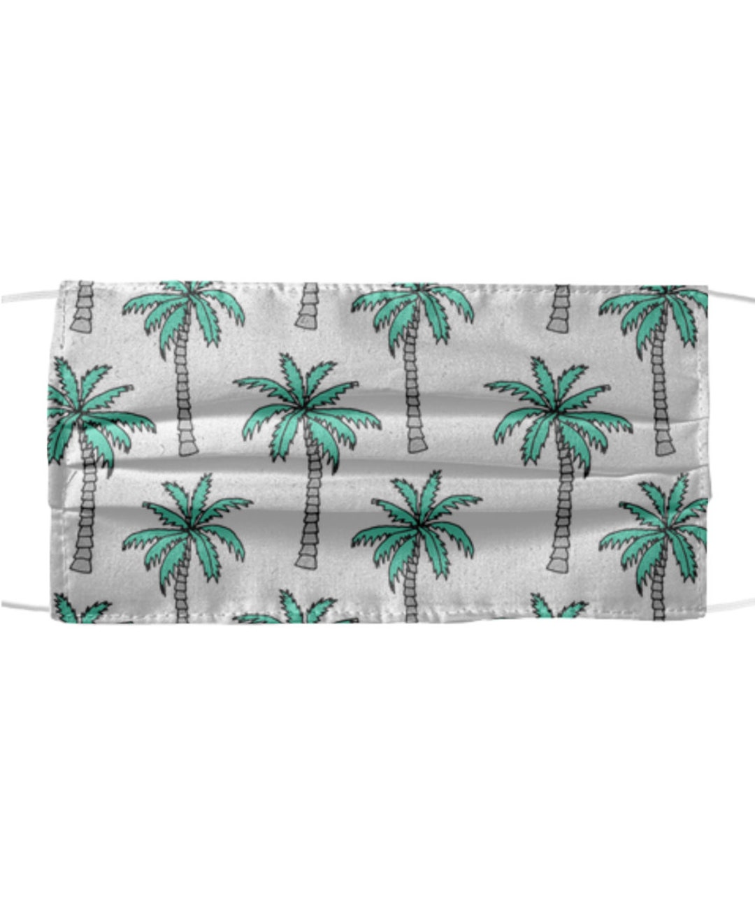 Palm Tree Fabric Face Mask 7 Layers Removable Activated Carbon Filter ...