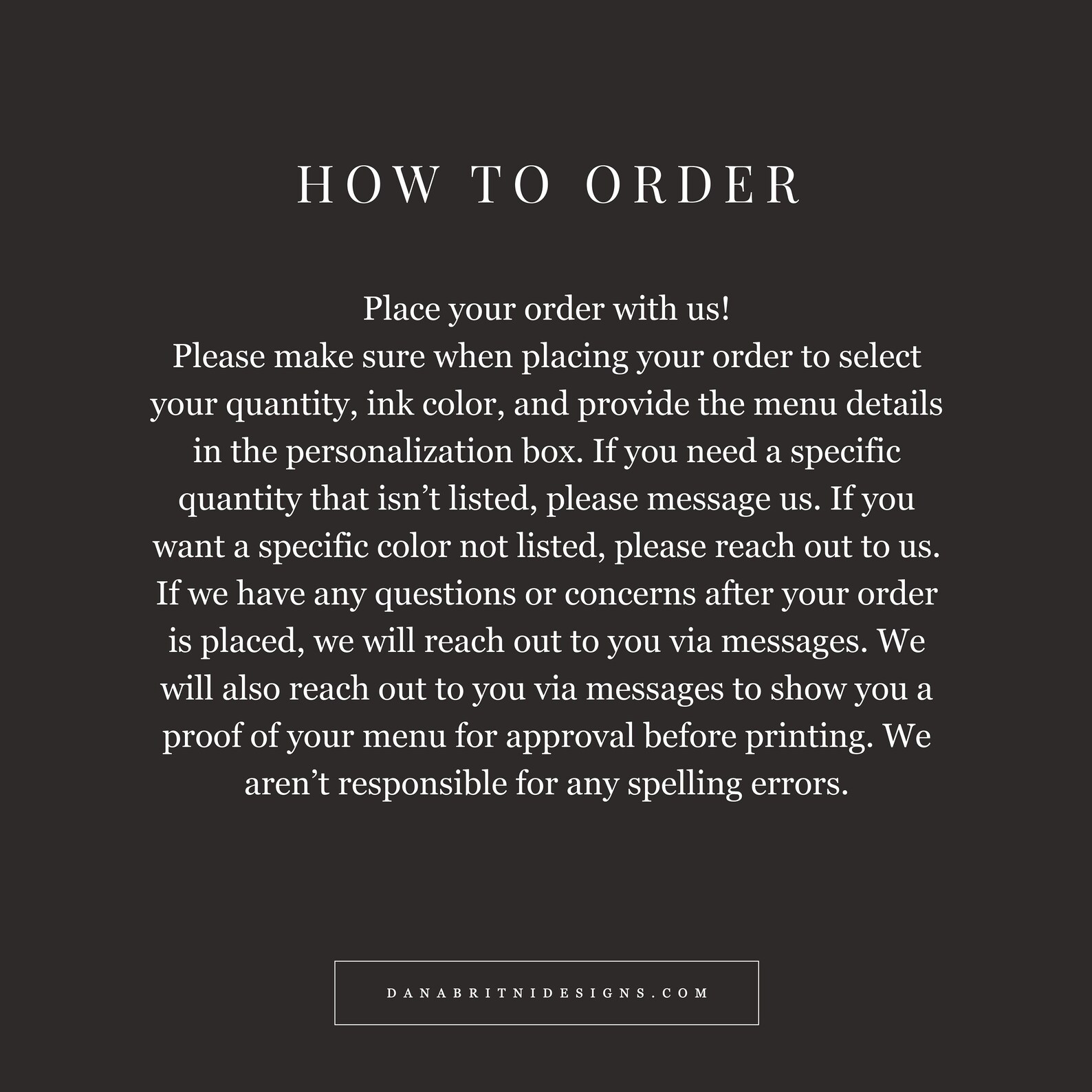 Modern Wedding Menu / Fabric Menus / Fabric Dinner Menus / Fabric ...