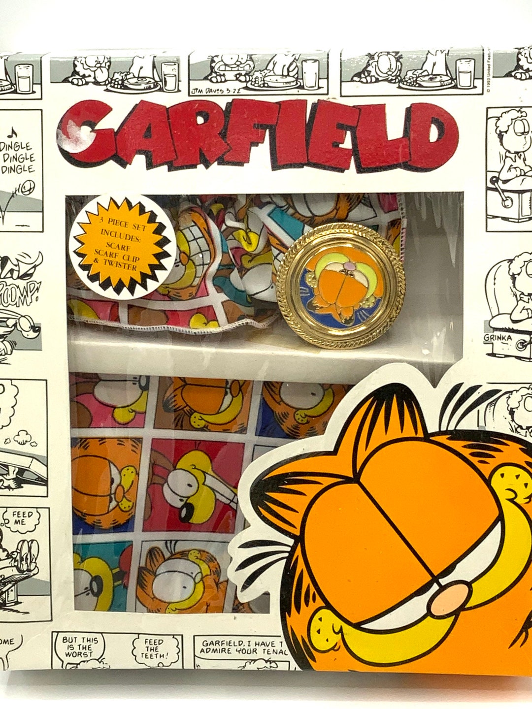 Gorgeous Collectible and Vintage Garfield Set, 3 Pieces Set Includes ...