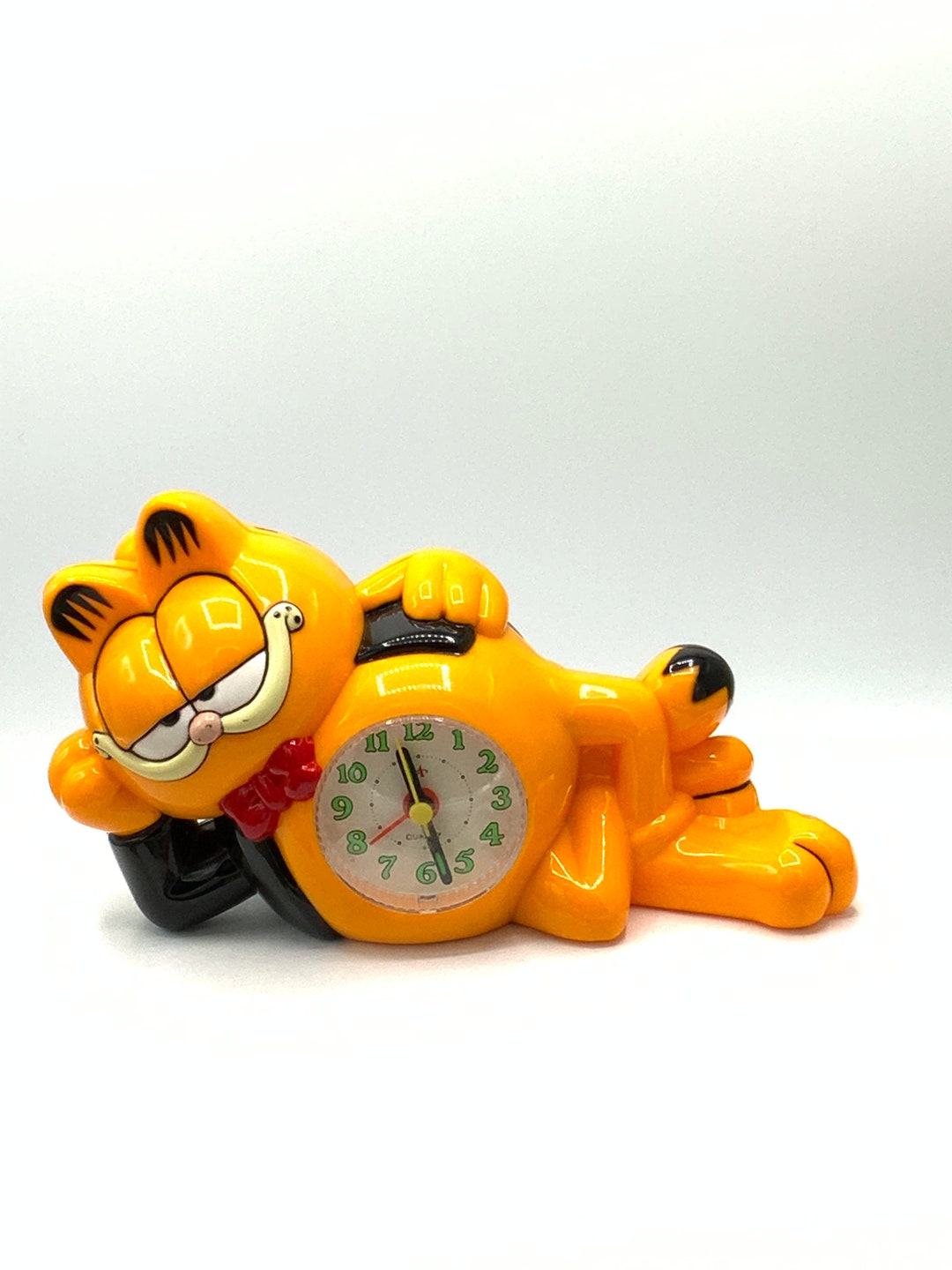 Gorgeous Collectible and Vintage Garfield Clock, Alarm Desk, Cat ...