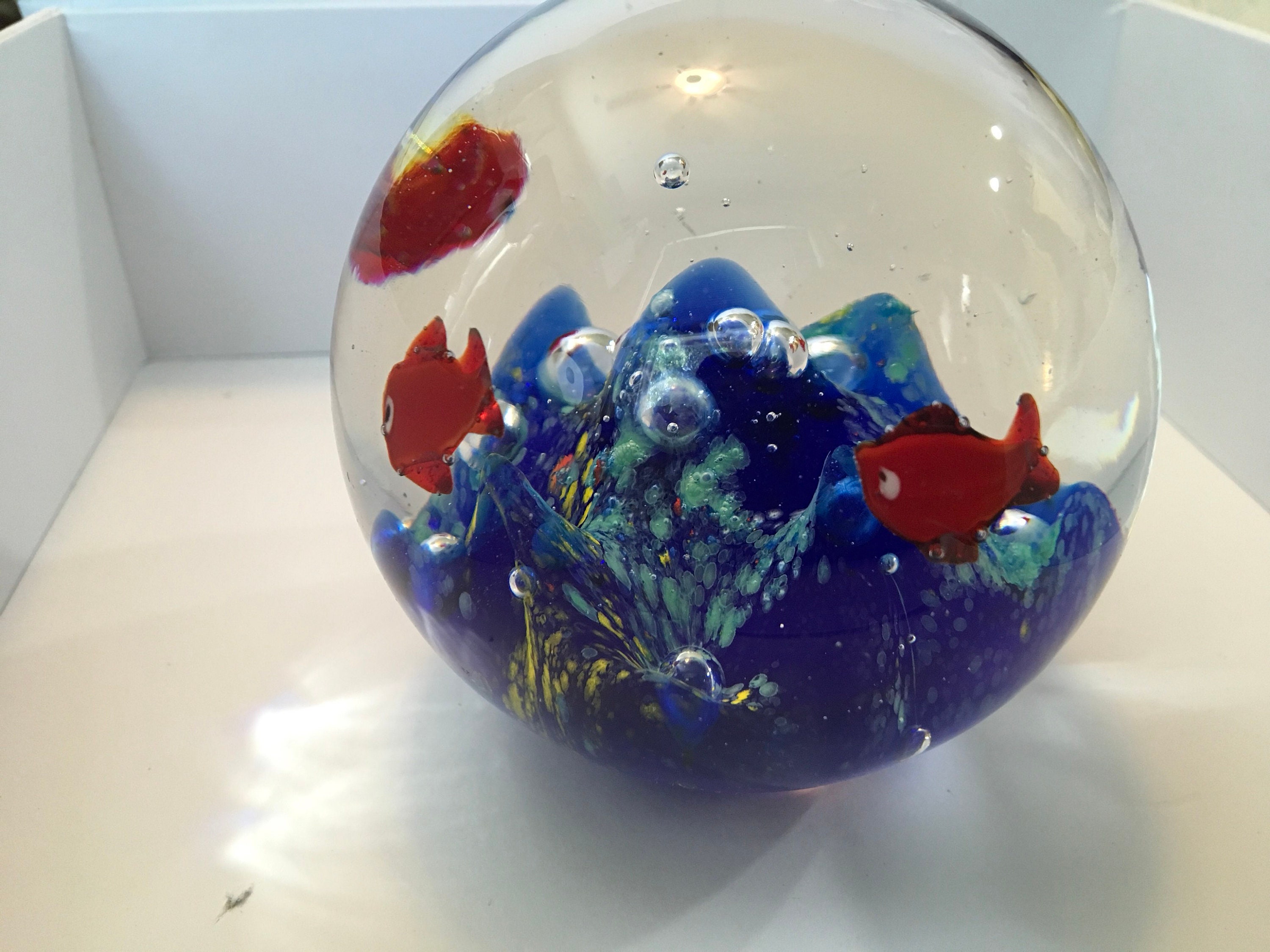 Fish Art Paperweight | Etsy