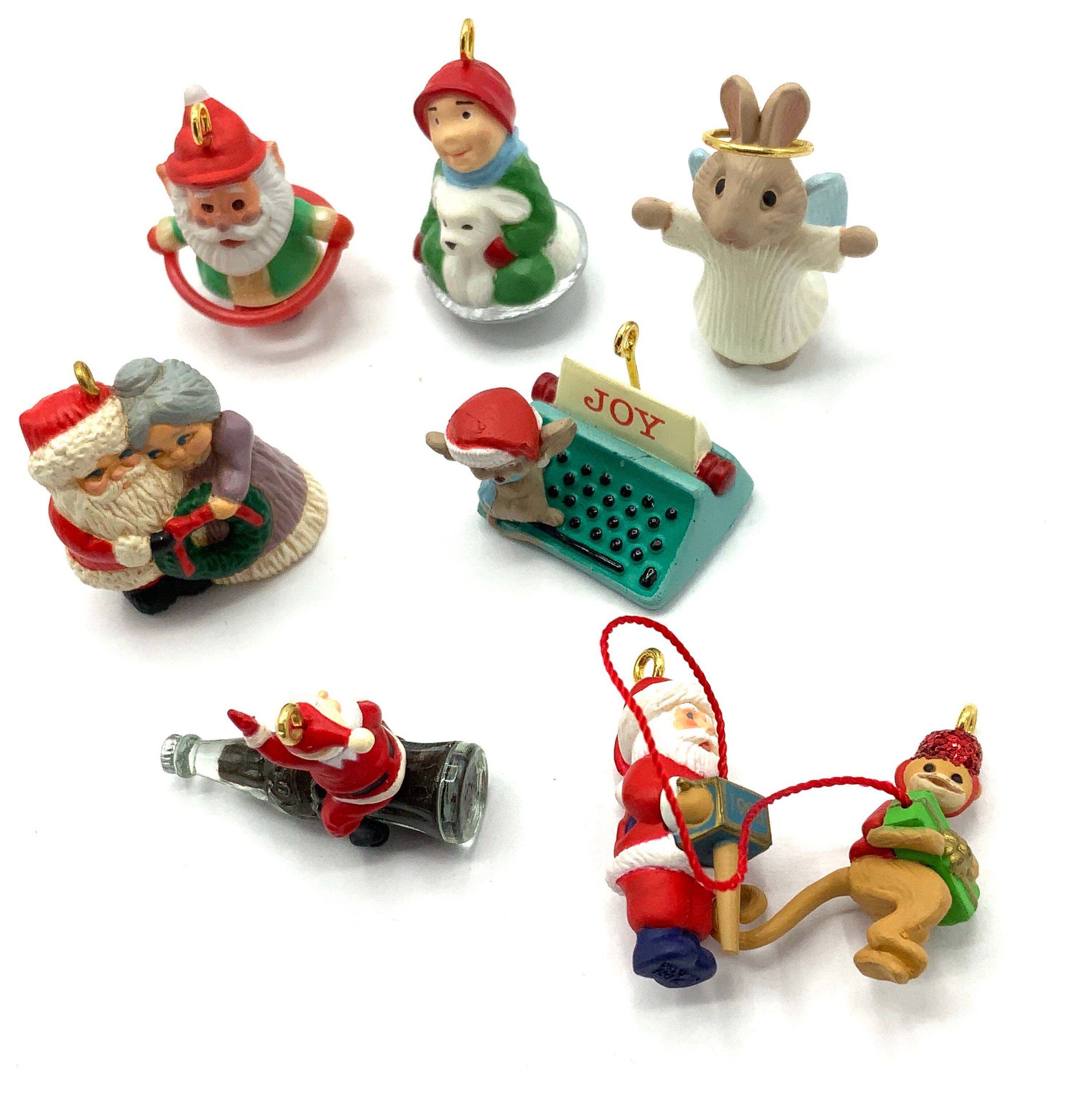 Gorgeous Collectible and Vintage Hallmark Miniature Ornaments. - Etsy