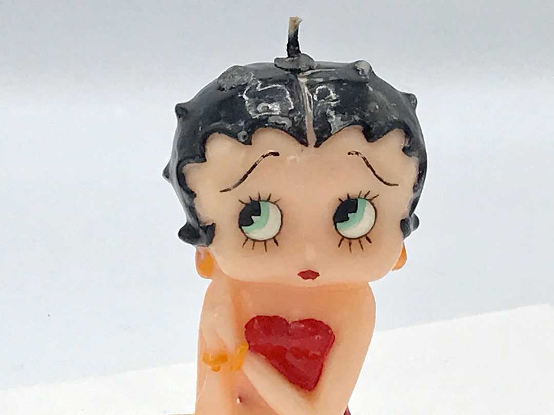 Vintage Betty Boop Seating on a Dice as Candle - Etsy
