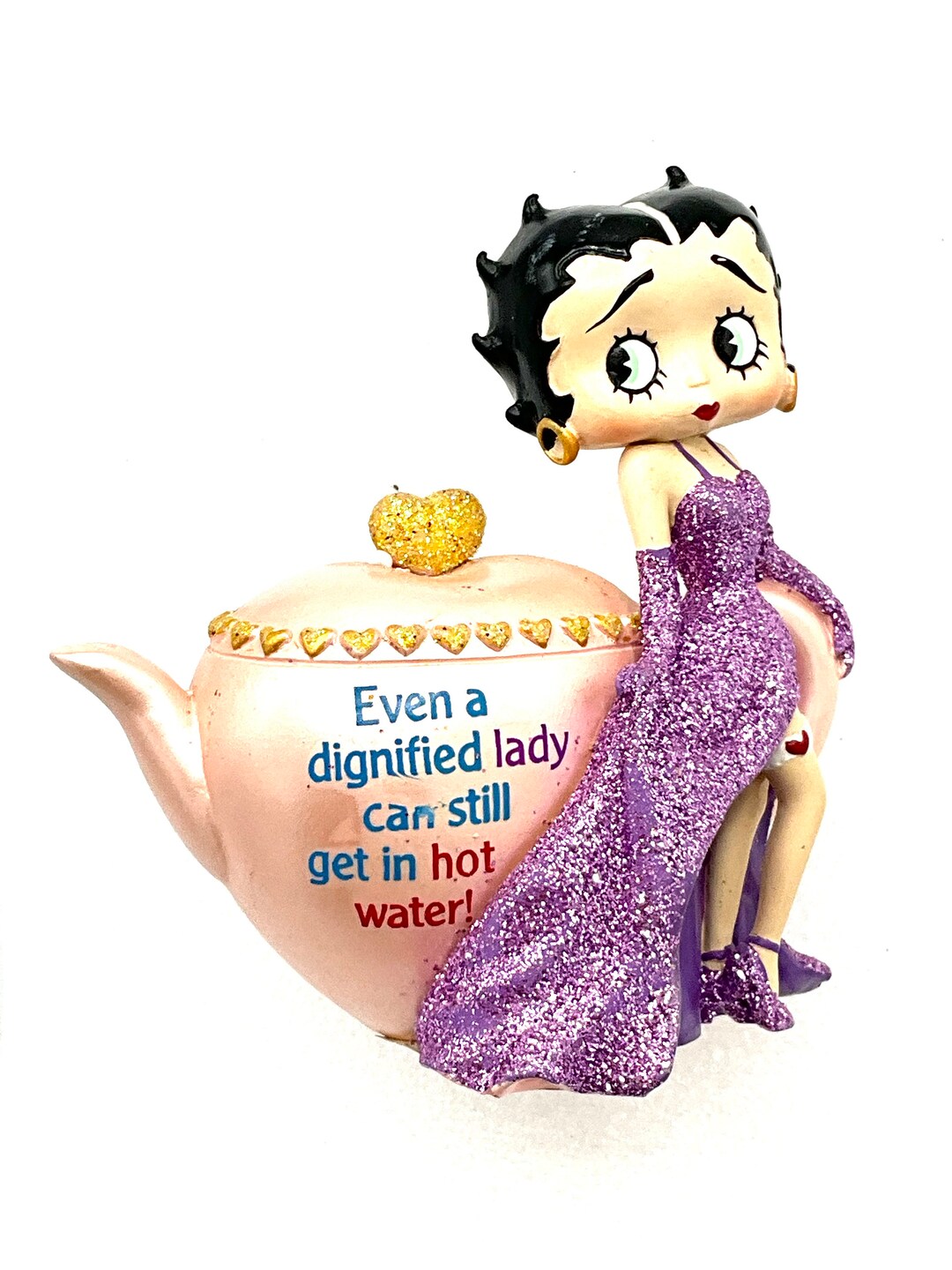 Gorgeous Collectible Betty Boop Hot Water, Teapot, Even a Dignified ...