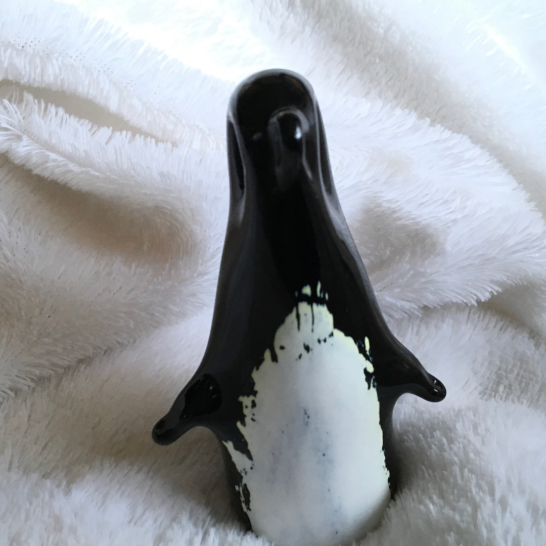 Gorgeous Collectible and Vintage Penguin as Paperweight , Art. - Etsy
