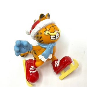 Gorgeous Collectible and Vintage Ornament as Garfield is Ice Skating ...