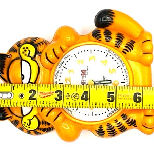 Gorgeous Collectible and Vintage Garfield Clock, Alarm Desk, Cat ...