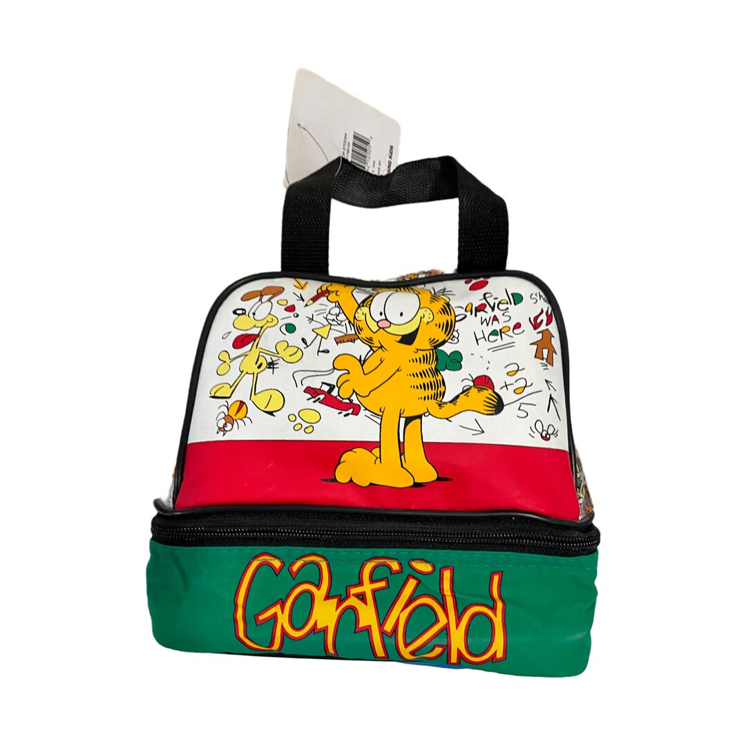 Gorgeous Collectible and Vintage Garfield Lunch Box Multicolor With Tag ...