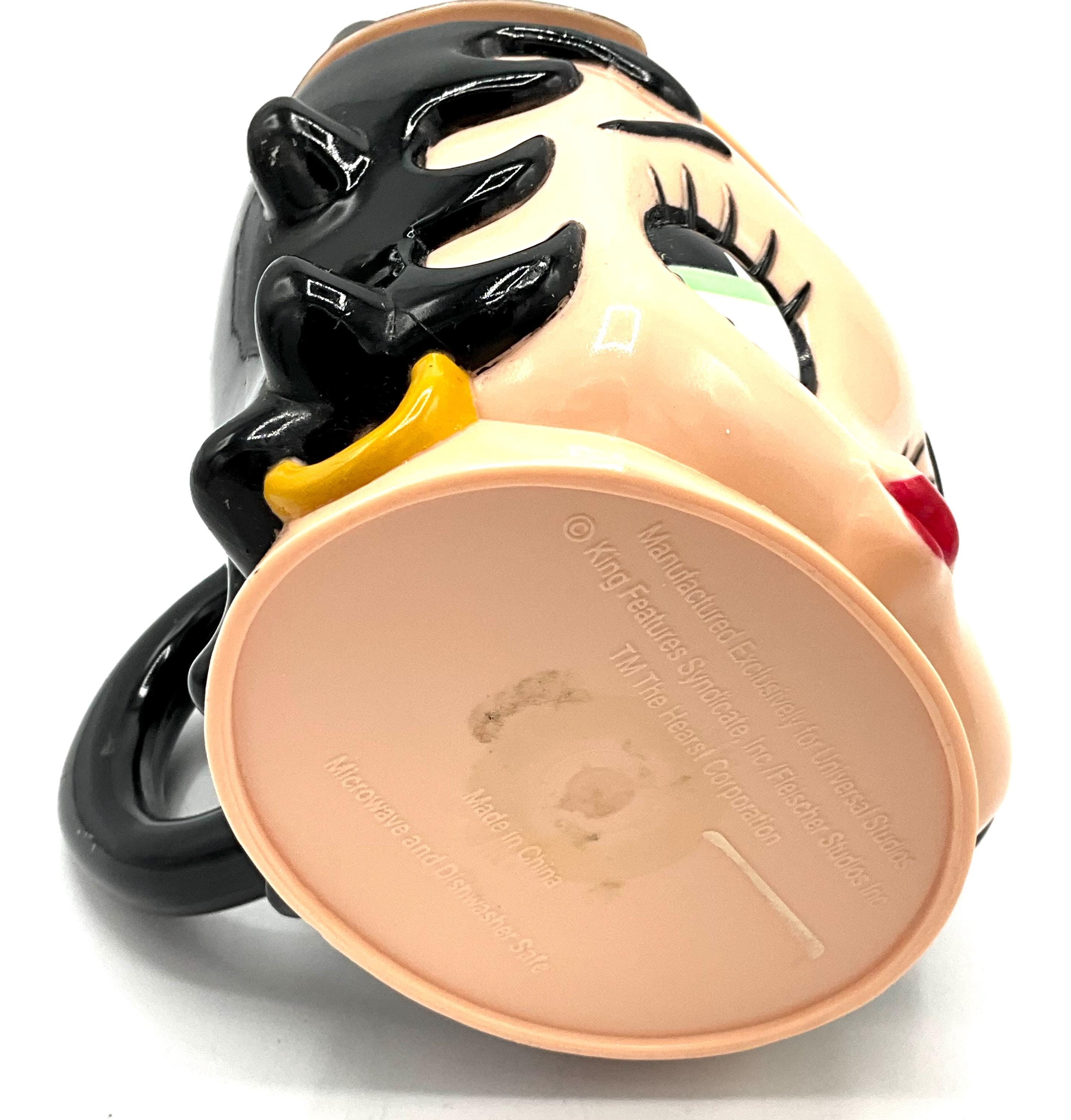 Gorgeous Collectible and Vintage Betty Boop 3D, Face Plastic Mug With ...