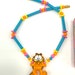 Gorgeous Collectible and Vintage Garfield Necklace With Beads - Etsy