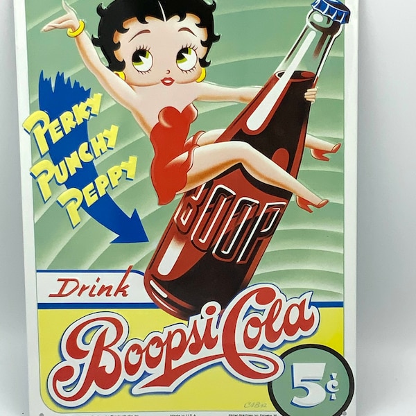 Betty Boop Poster - Etsy
