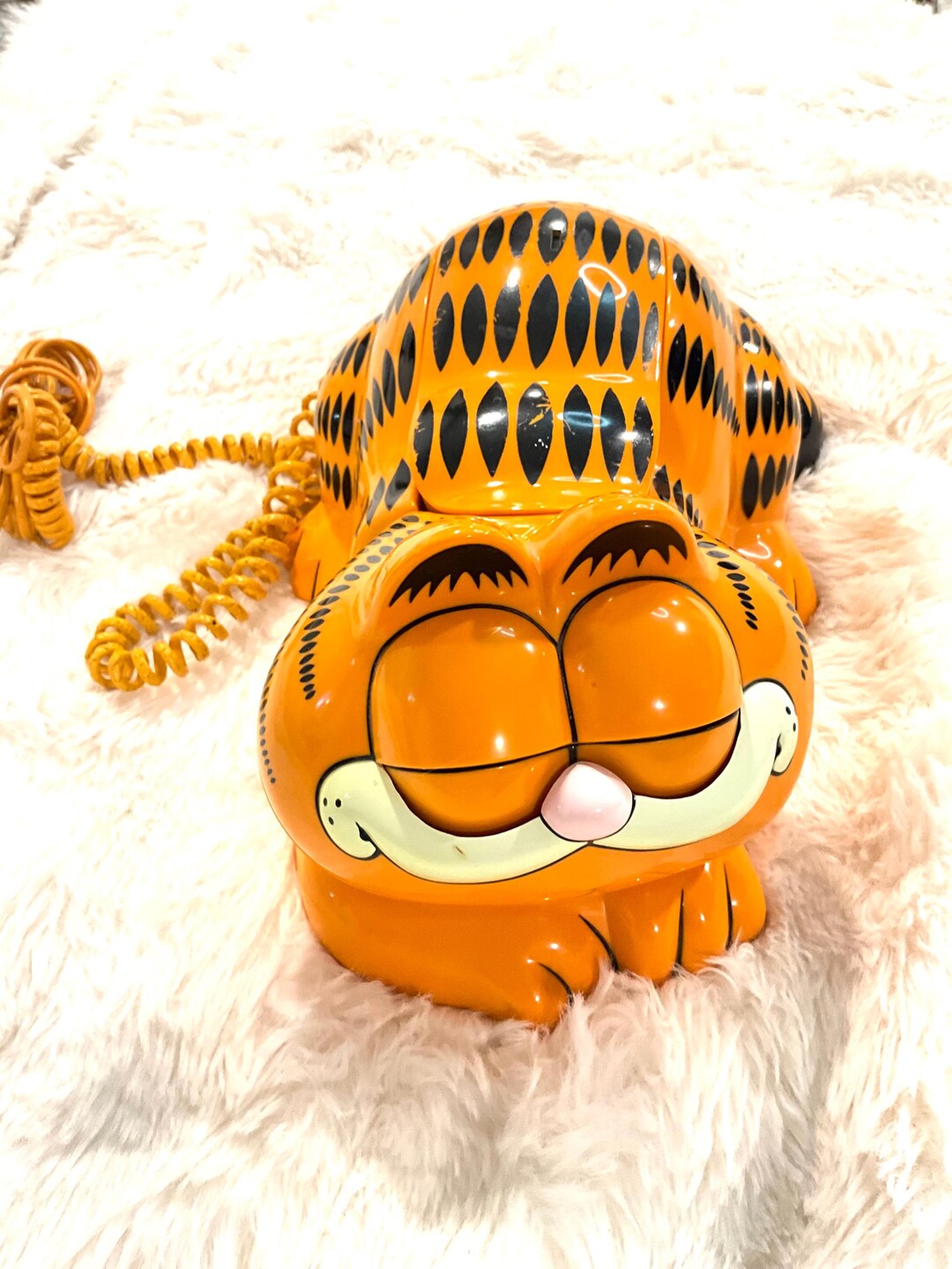 Gorgeous Collectible and Vintage Garfield as Phone, Telephone. Eyes Can ...