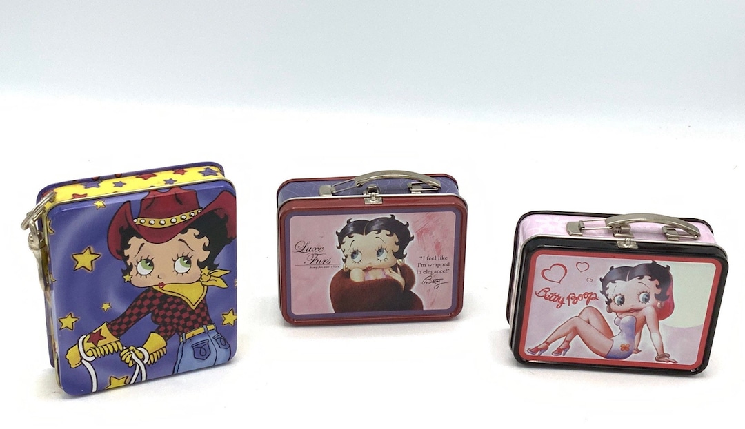 Gorgeous Collectible Betty Boop Tin Box, Jewelry Box. - Etsy