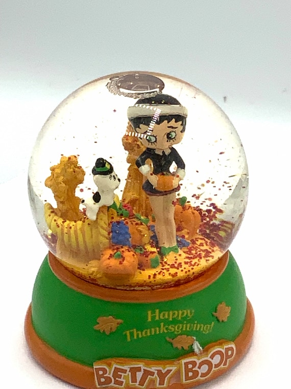 Gorgeous Collectible and Rare Betty Boop Snow Globe Snowball - Etsy