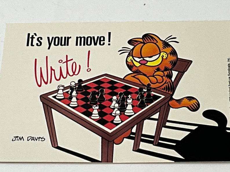 Gorgeous Collectible and Vintage Garfield Post Cards, - Etsy