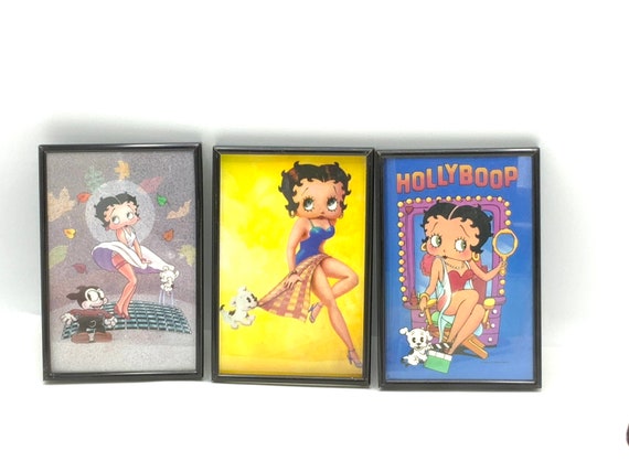Gorgeous Collectible and Vintage Betty Boop Framed Poster. - Etsy
