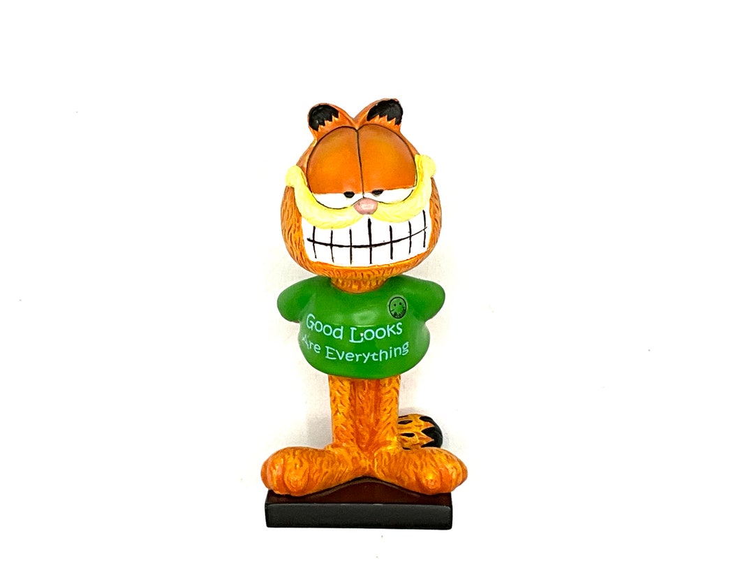 Gorgeous Collectible and Vintage Garfield Smile, Bobble Head by Paws ...