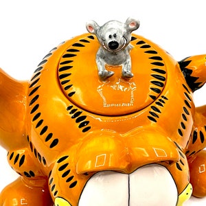 Gorgeous Collectible and Vintage Garfield Ceramic Teapot With Gray ...