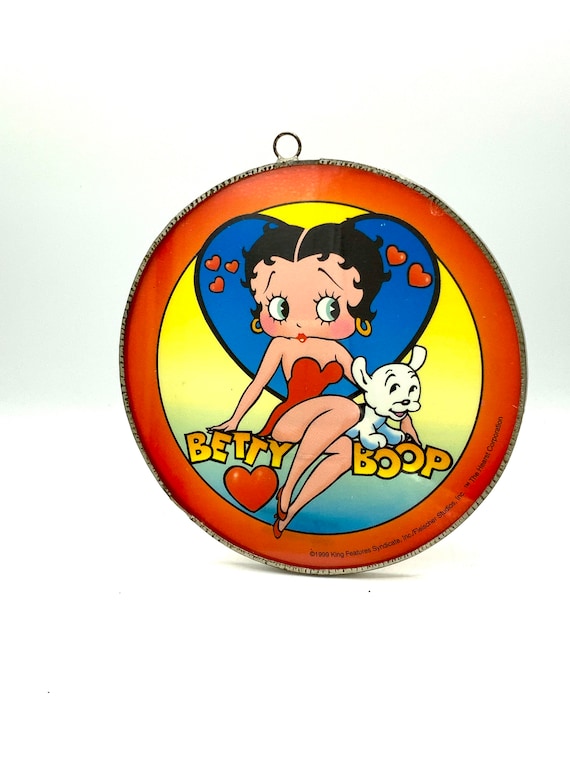 Gorgeous Collectible And Vintage Betty Boop Glass With Etsy