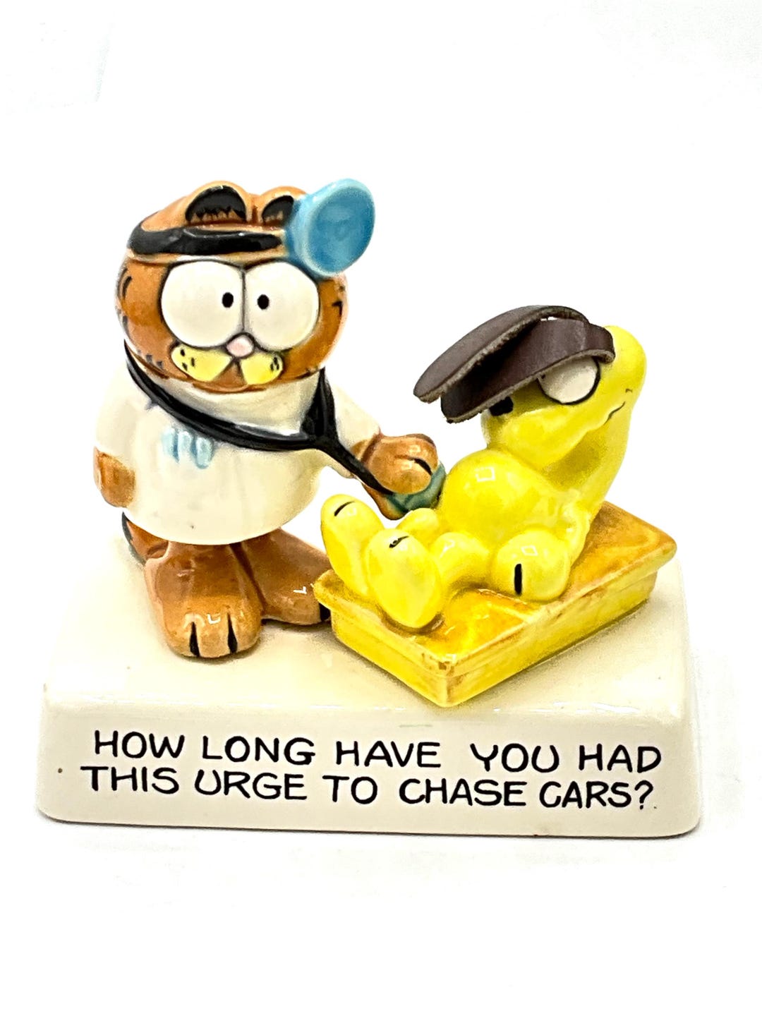 Gorgeous Collectible and Vintage Garfield as a Doctor With Odie as ...