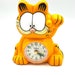 Gorgeous Collectible and Vintage Garfield Clock, Alarm Desk, Cat ...