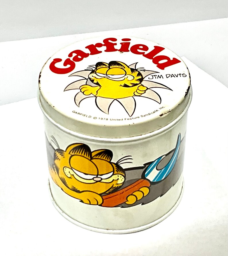 Gorgeous Collectible and Vintage Garfield Tin, Jewelry Box. - Etsy