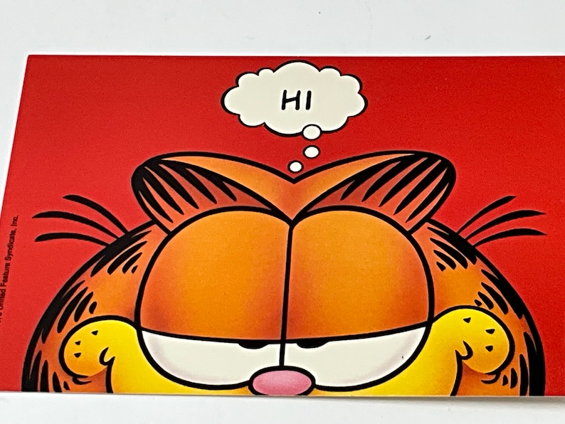 Gorgeous Collectible and Vintage Garfield Post Cards, - Etsy