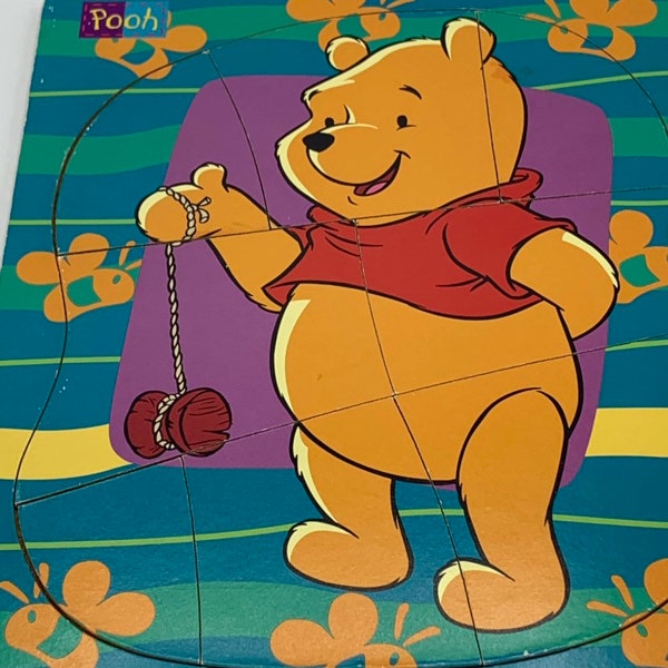 Winnie the Pooh Jigsaw Puzzle - Etsy