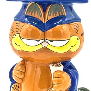 Gorgeous Collectible and Vintage Garfield Graduation Porcelain by ...