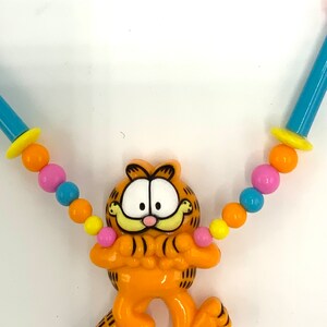 Gorgeous Collectible and Vintage Garfield Necklace With Beads - Etsy