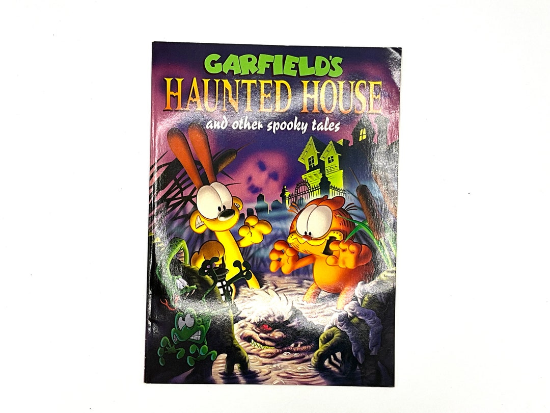 Gorgeous Collectible and Vintage Garfield Haunted House, Paperback Book ...