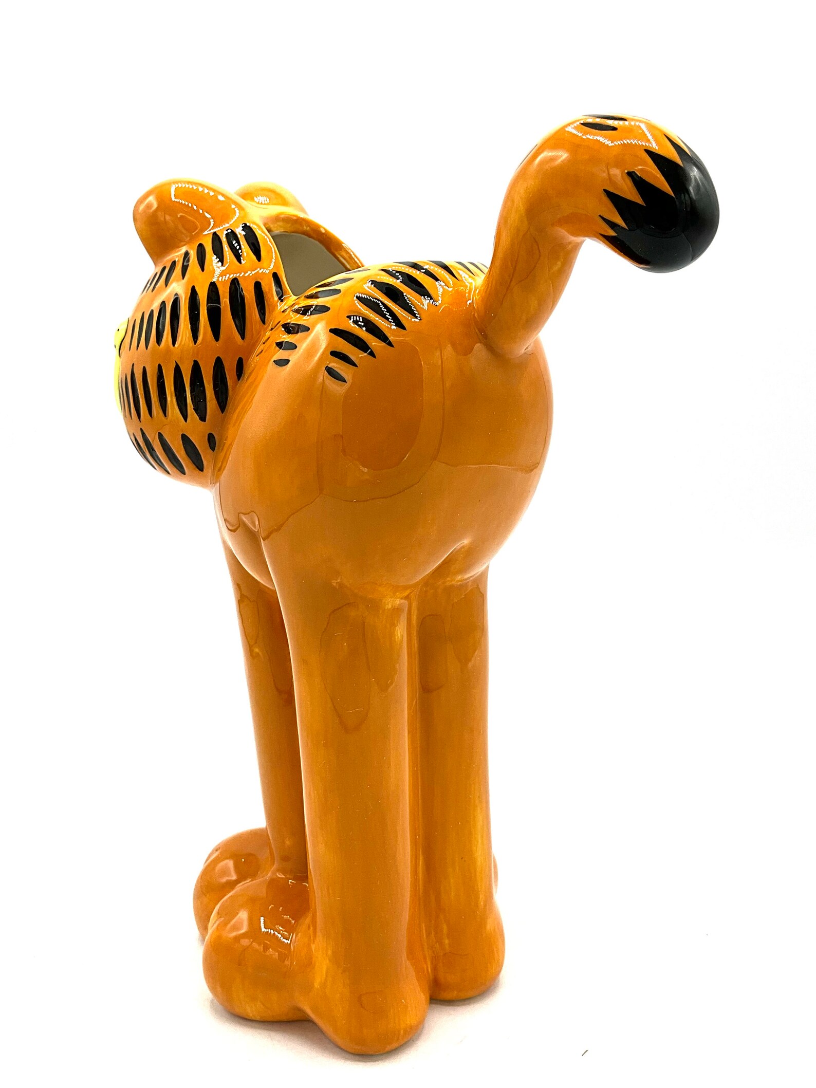 Gorgeous Collectible and Vintage Garfield 3D Vase, Garfield With Long ...
