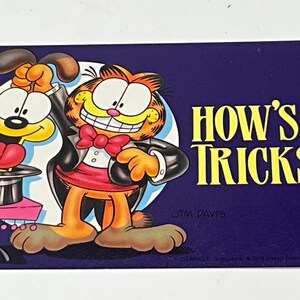 Gorgeous Collectible and Vintage Garfield Post Cards, - Etsy