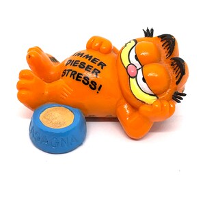 Gorgeous and Vintage Garfield Figure, Cat, Orange, - Etsy Canada