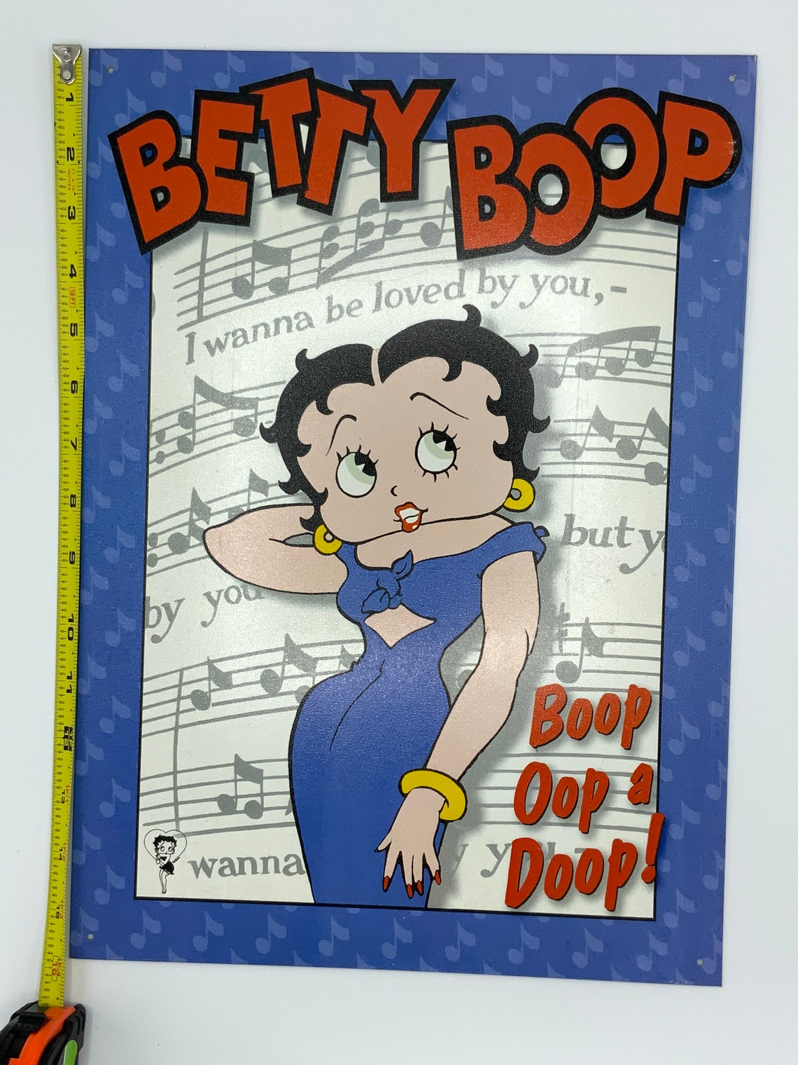Gorgeous Collectible and Vintage Tin Sign Betty Boop Metal - Etsy