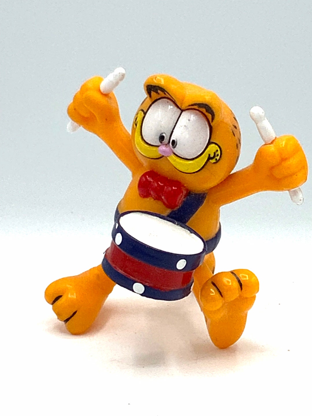 Gorgeous Collectible and Vintage Garfield Playing Drum. - Etsy