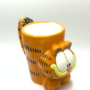 Gorgeous Collectible and Vintage Orange Garfield Coffee Mug, Cat, 3D ...