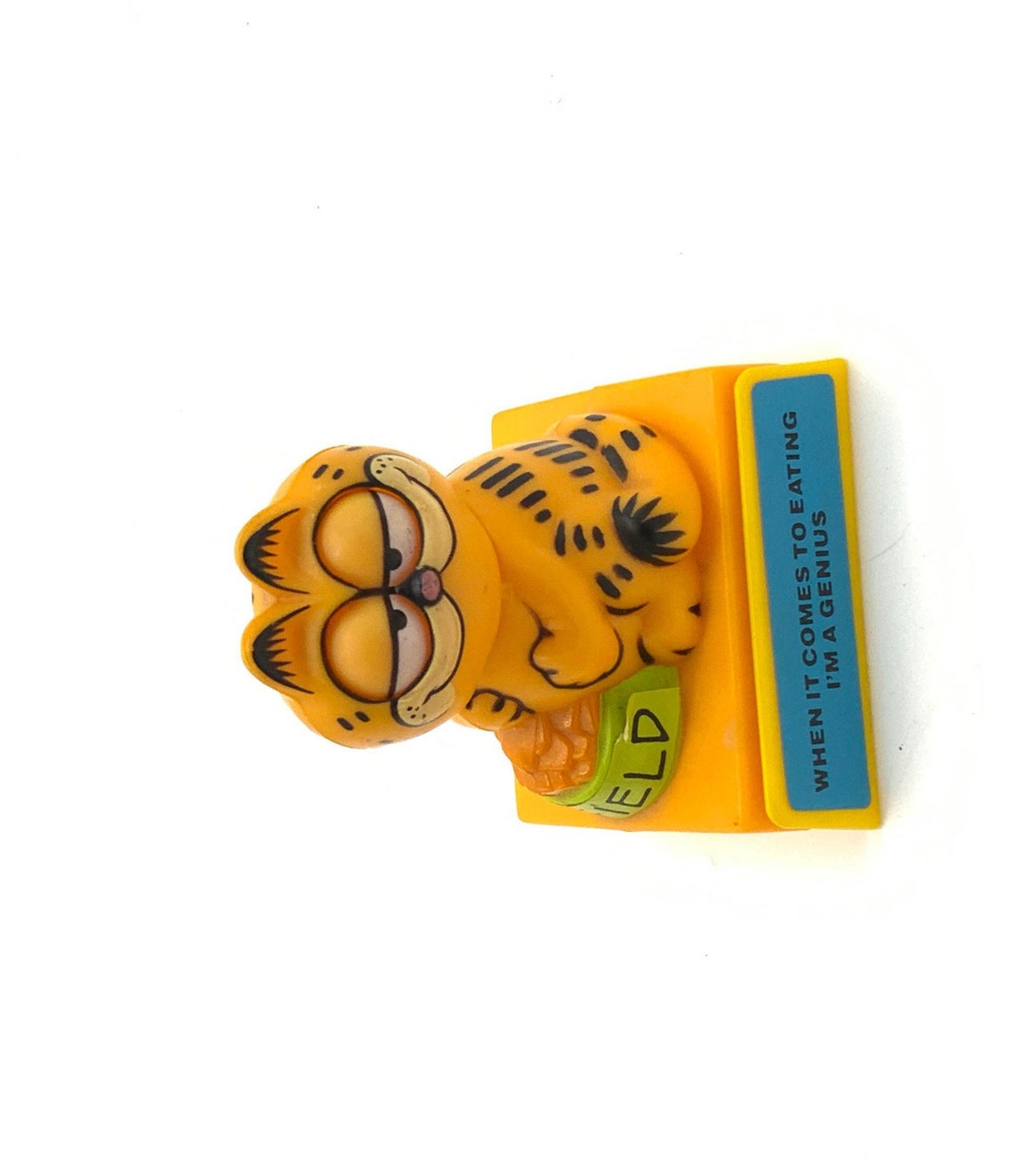 Vintage Garfield Push and Garfield Move His Eyes Figurine - Etsy