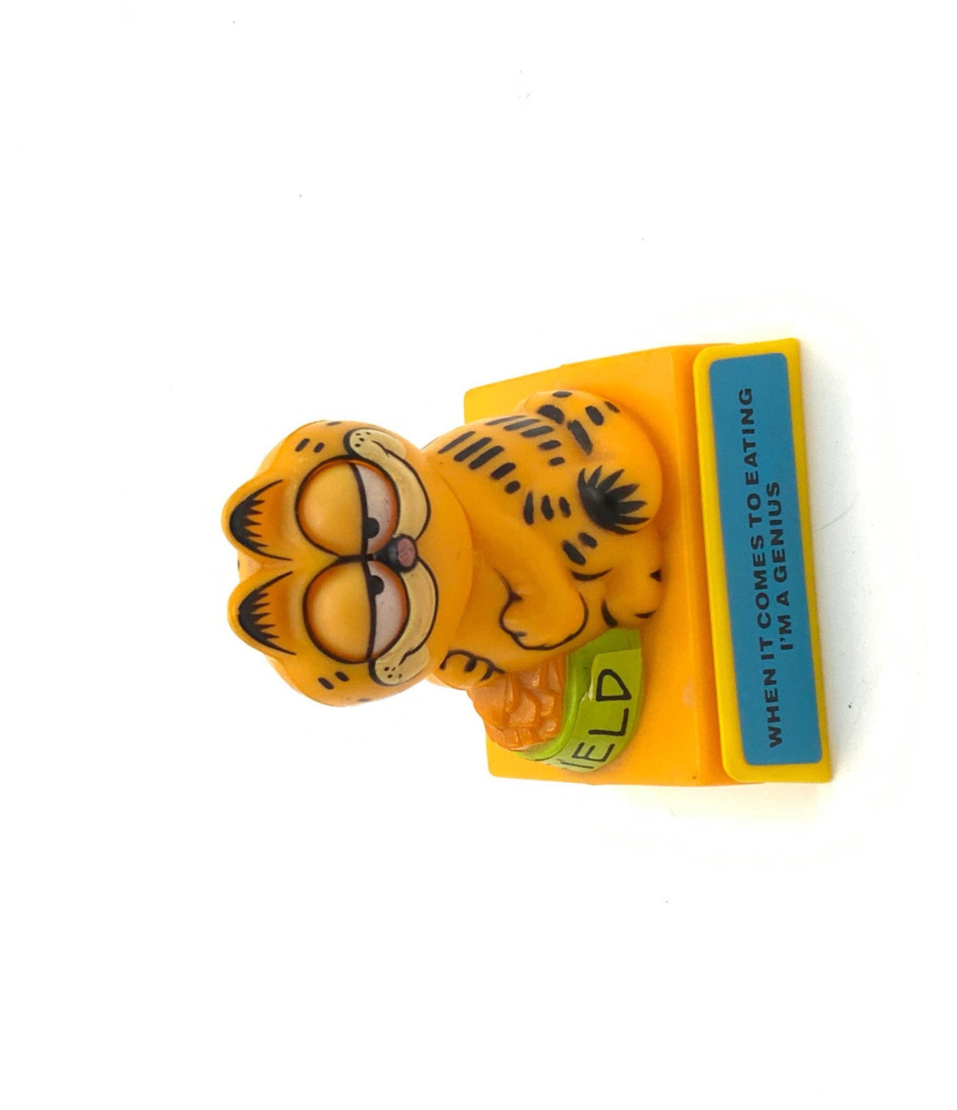 Vintage Garfield Push and Garfield Move His Eyes Figurine - Etsy