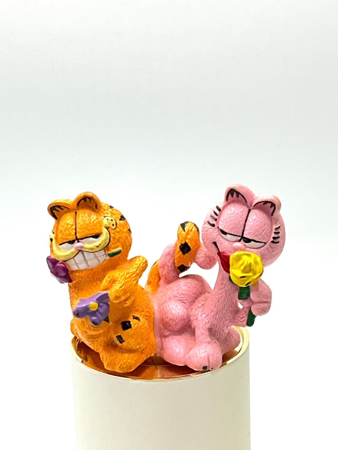 Gorgeous Collectible And Vintage Garfield And Arlene Pink Etsy