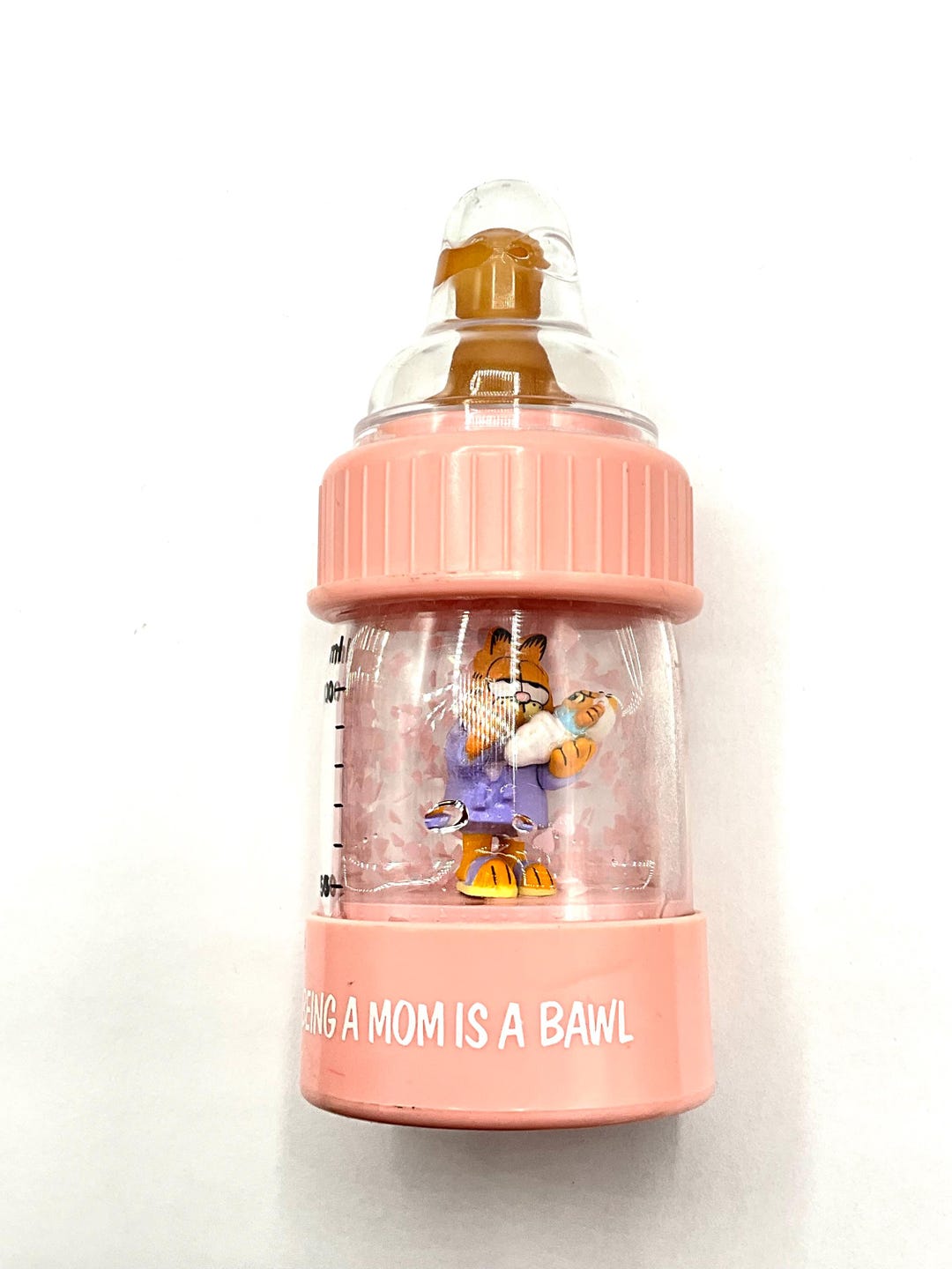 Gorgeous Collectible and Vintage Baby Garfield, Baby Bottle as Snow ...