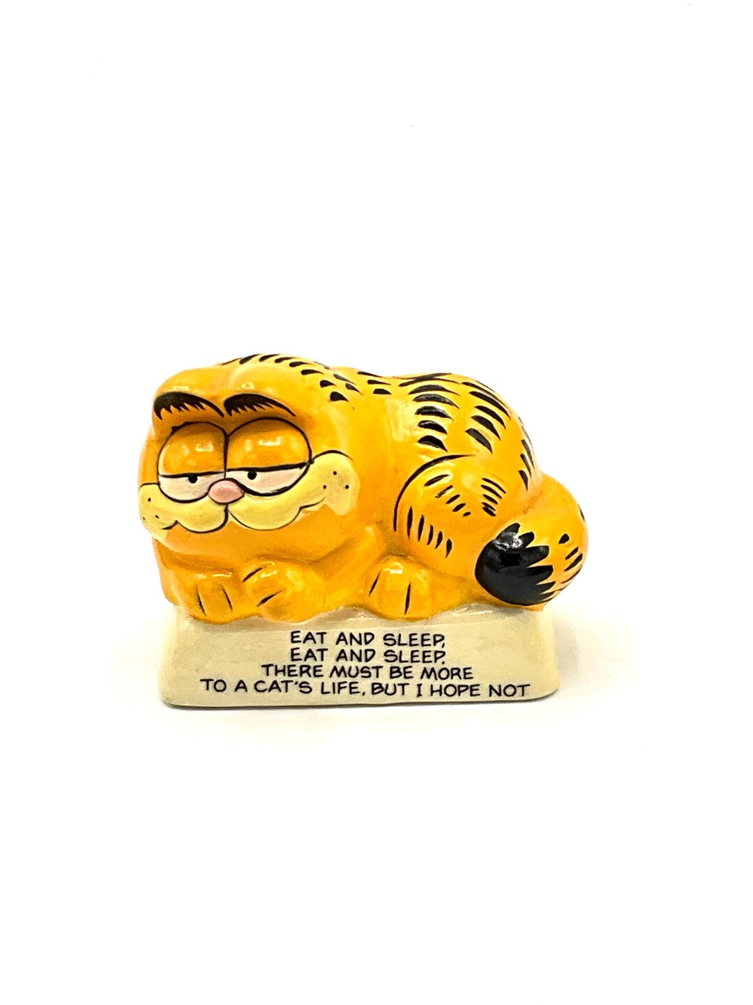 Gorgeous Collectible and Vintage Garfield , Ceramic. Eat and Sleep, by ...