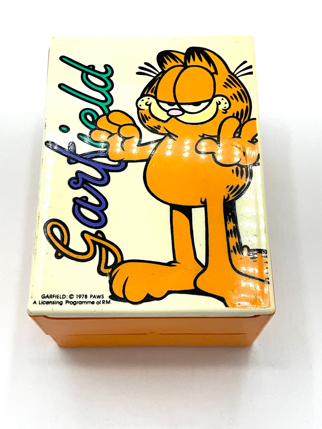 Gorgeous Collectible and Vintage Garfield Jewelry Box With Drawers ...